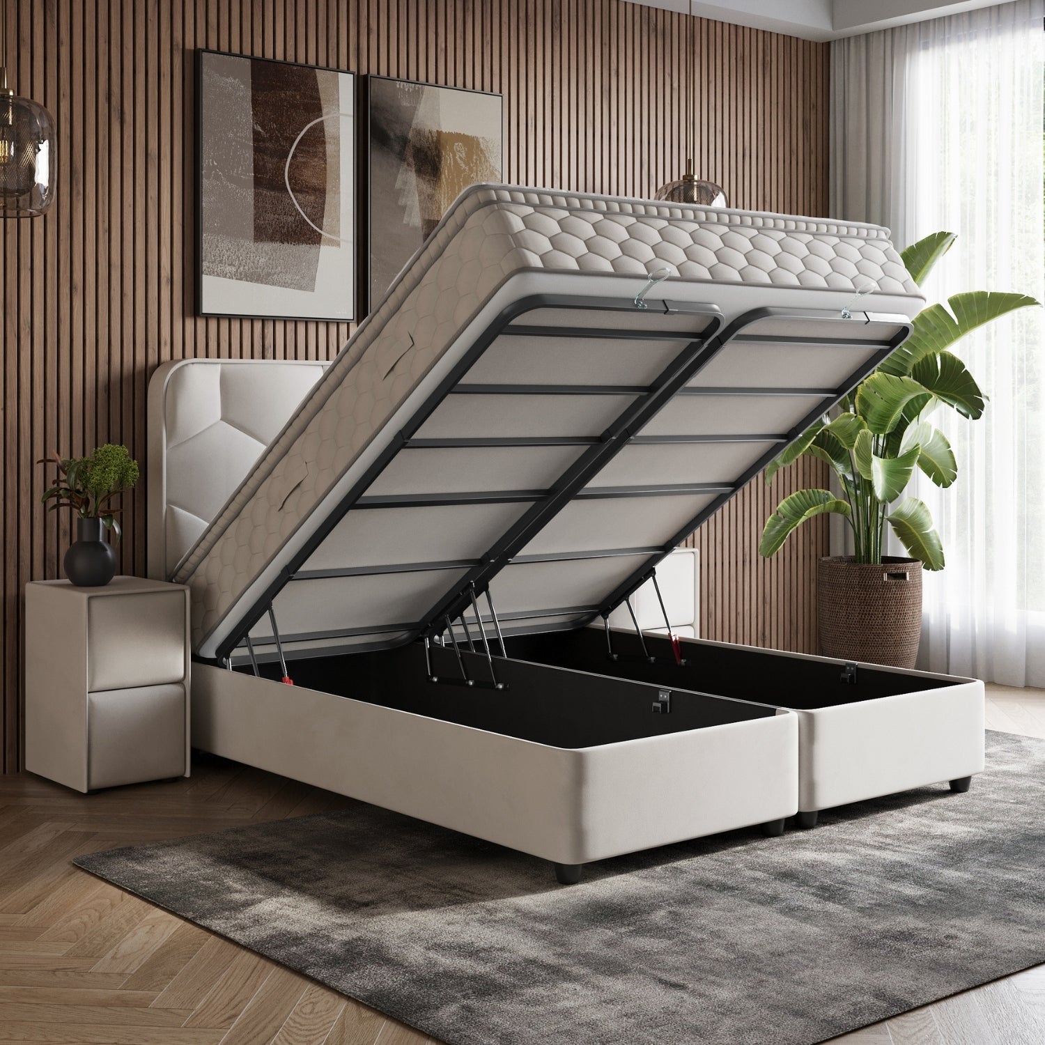 Boxsprings met Opbergruimte – iBoxspring